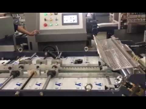 AFM540S Automatic lining machine - YouTube