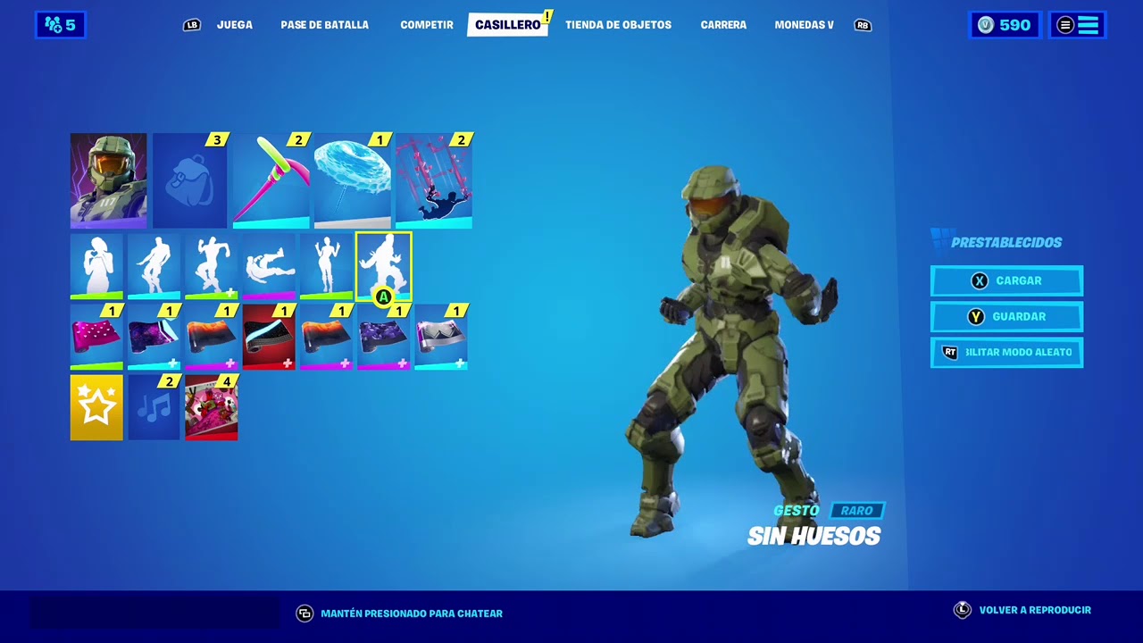 Fornite Battle Royale - New Skin Master Chief / Jefe Maestro EMOTE ...