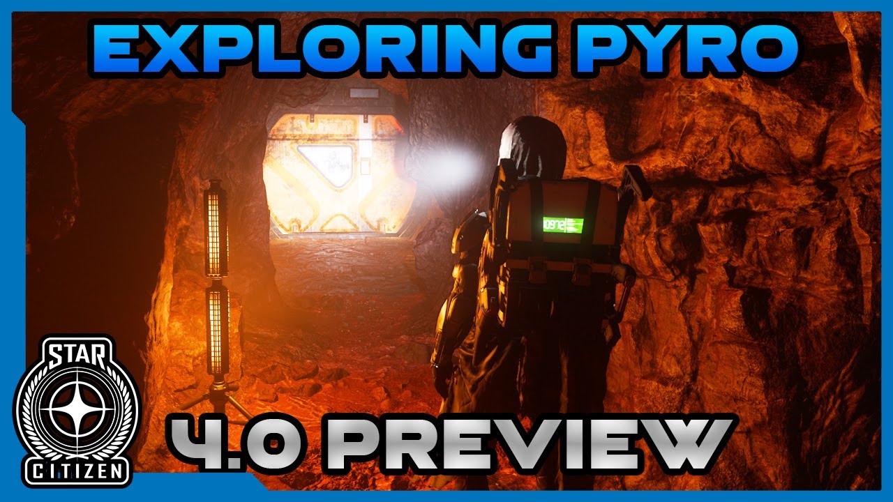 Exploring Pyro in a Starter Ship - Star Citizen 4.0 - YouTube