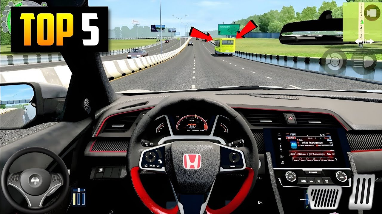 Top 5 *REALISTIC* Car Driving Games for Android l Best Car simulator ...