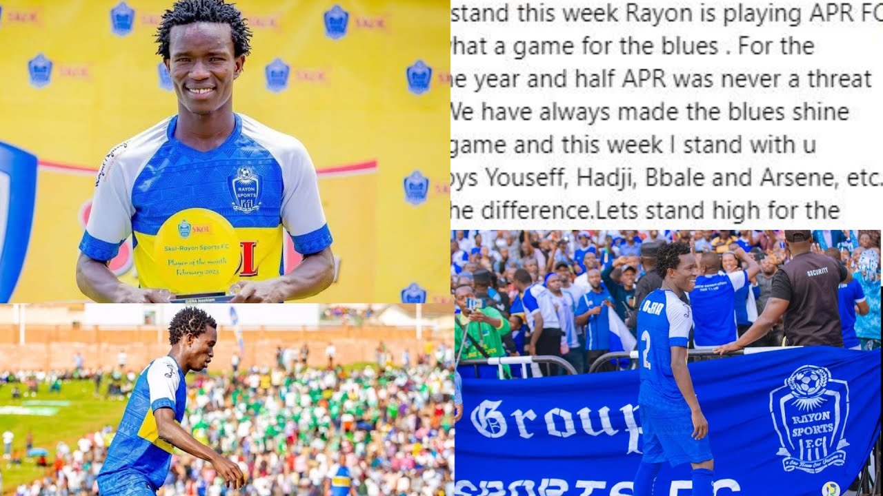 NONAHA OJERA AHAYE RAYON SPORT UBUTUMWA BUKOMEYE, ONCE BLUES ALWAYS ...