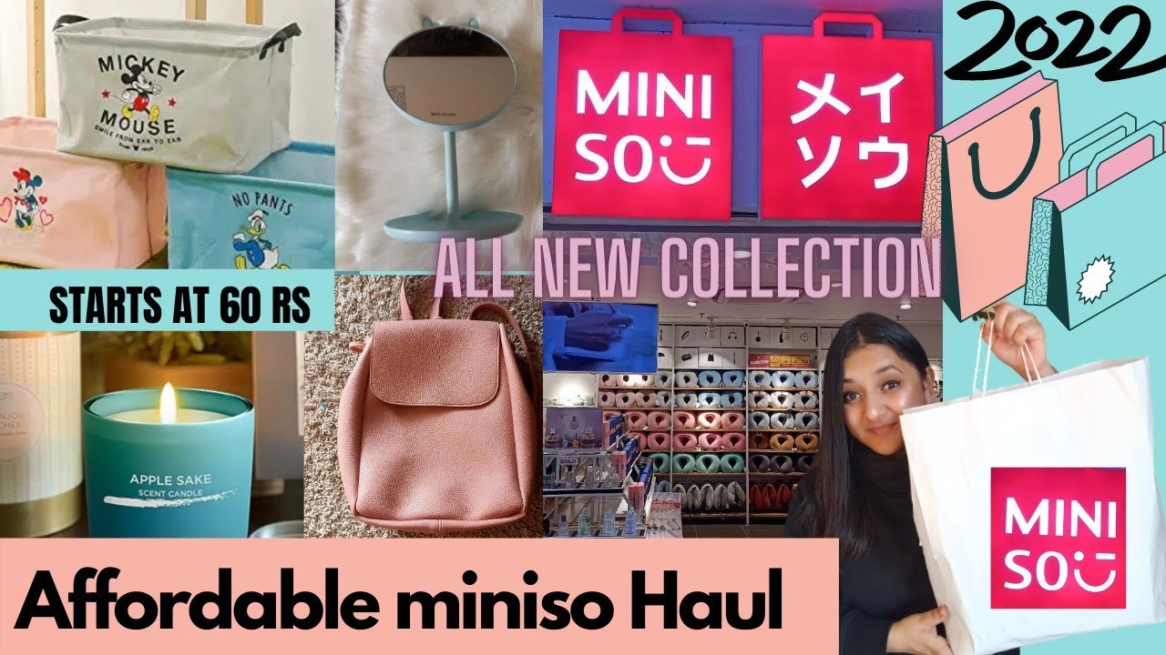 Miniso Haul /Affordable miniso Haul / latest collection 2022 / Buy some ...