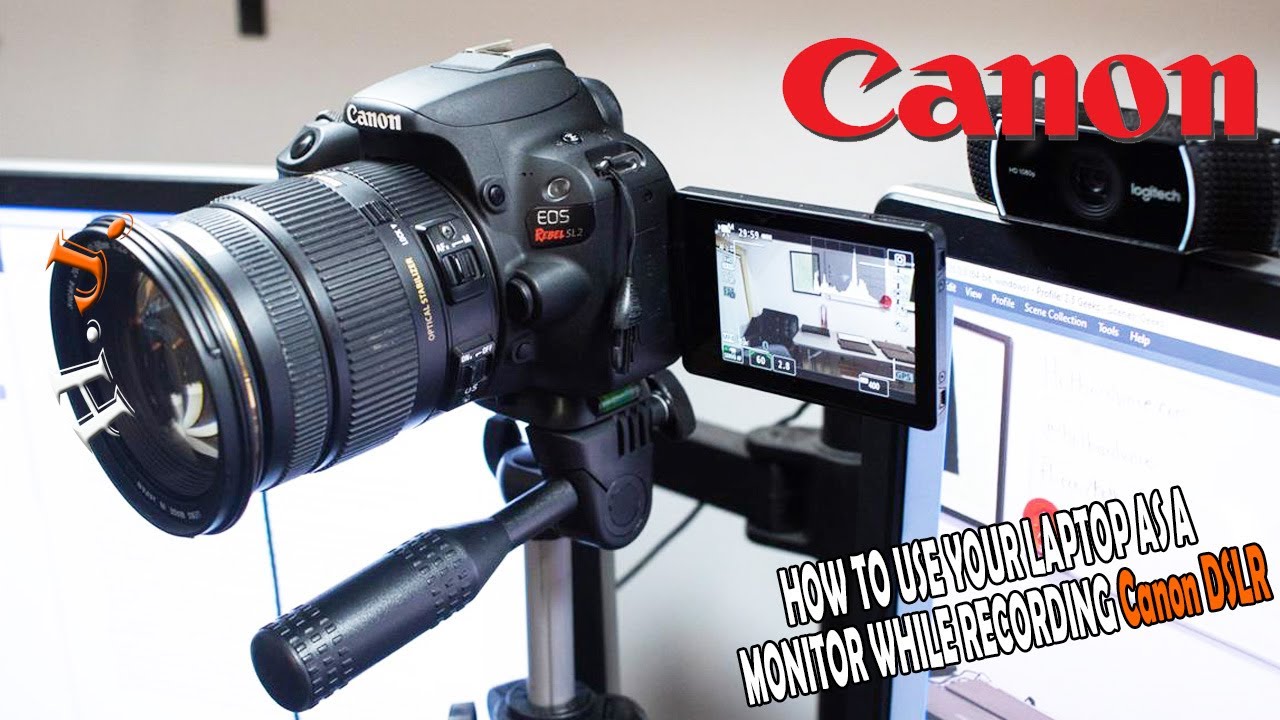 Canon EOS UTILITY: HOW TO USE YOUR LAPTOP AS A MONITOR WHILE RECORDING ...