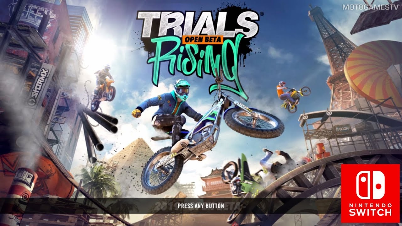 Trials Rising Open Beta Nintendo Switch Gameplay - YouTube