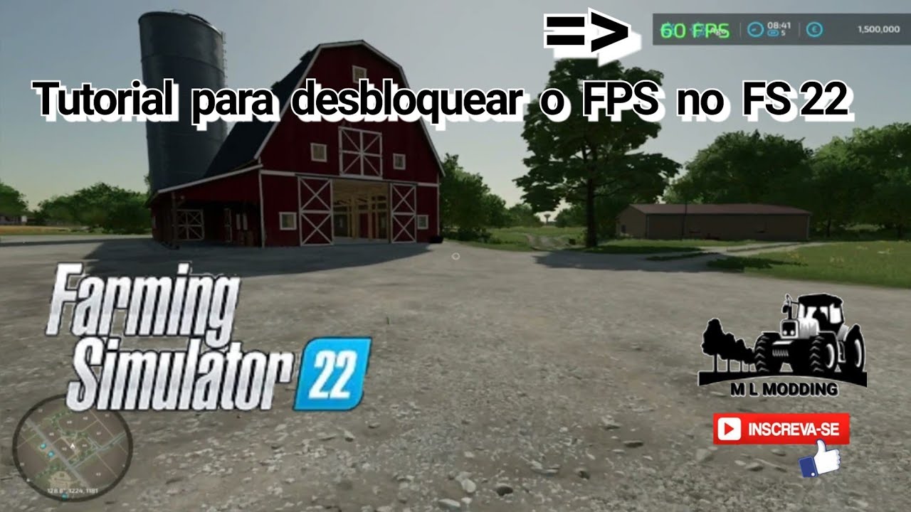 Como desbloquear o FPS no FS 22 para PC_MAC Farming Simulator 22 - YouTube