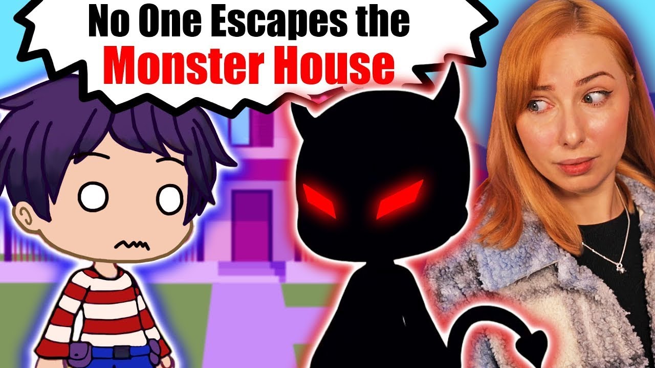 I Explored The CREEPY Monster House For 24 Hours! Gacha - YouTube