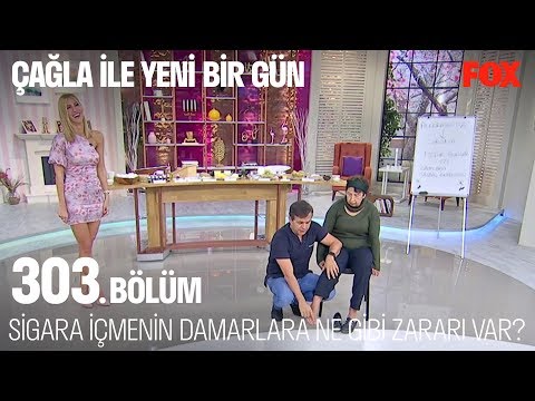 Sigara içmenin damarlara verdiği zararlar nelerdir? Çağla ile Yeni Bir Gün 303. Bölüm