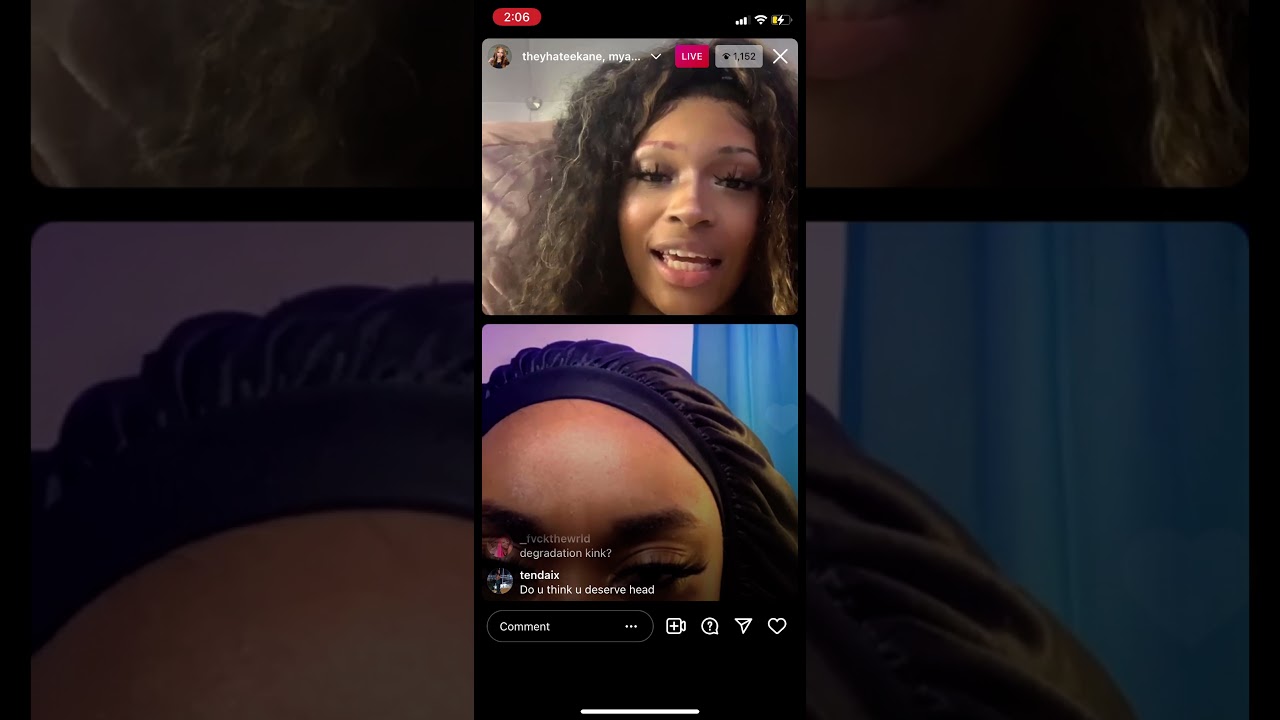 Tiktok Ekane / Bigekane / theyhateekane on ig live with baby daddy 12/ ...