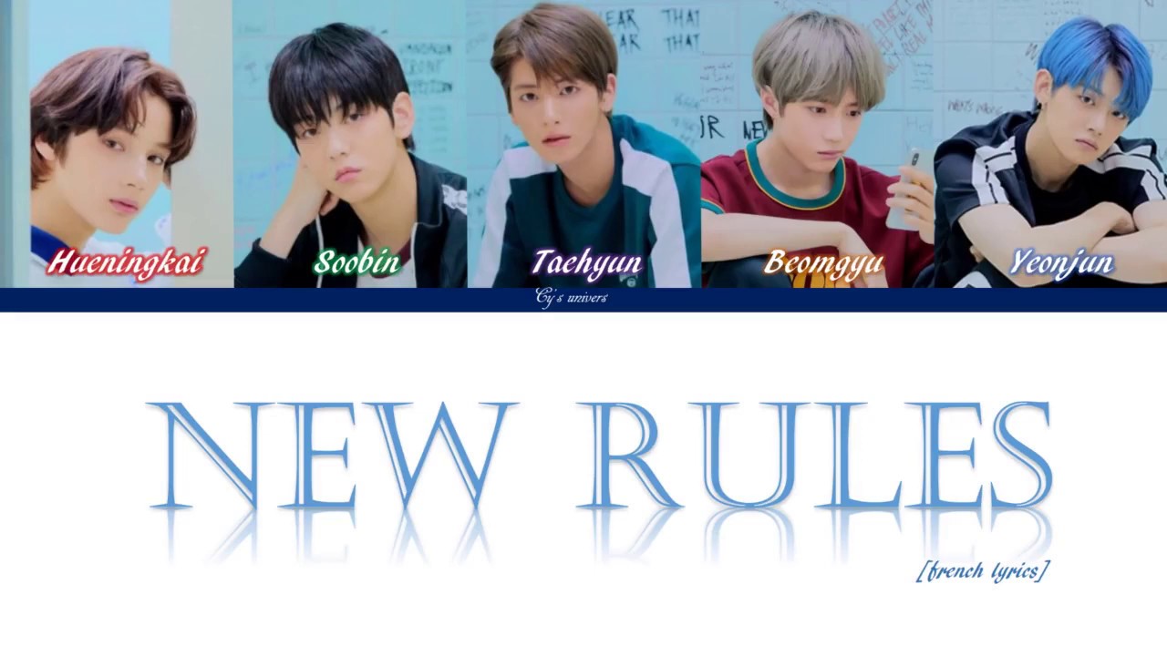 TXT - New Rules (Color Coded Lyrics VOSTFR) - YouTube