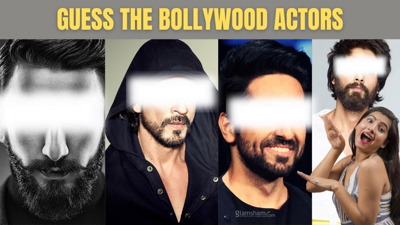 Guess The Bollywood Actors - Guess Their By Blur Eye's | 10 Second ...