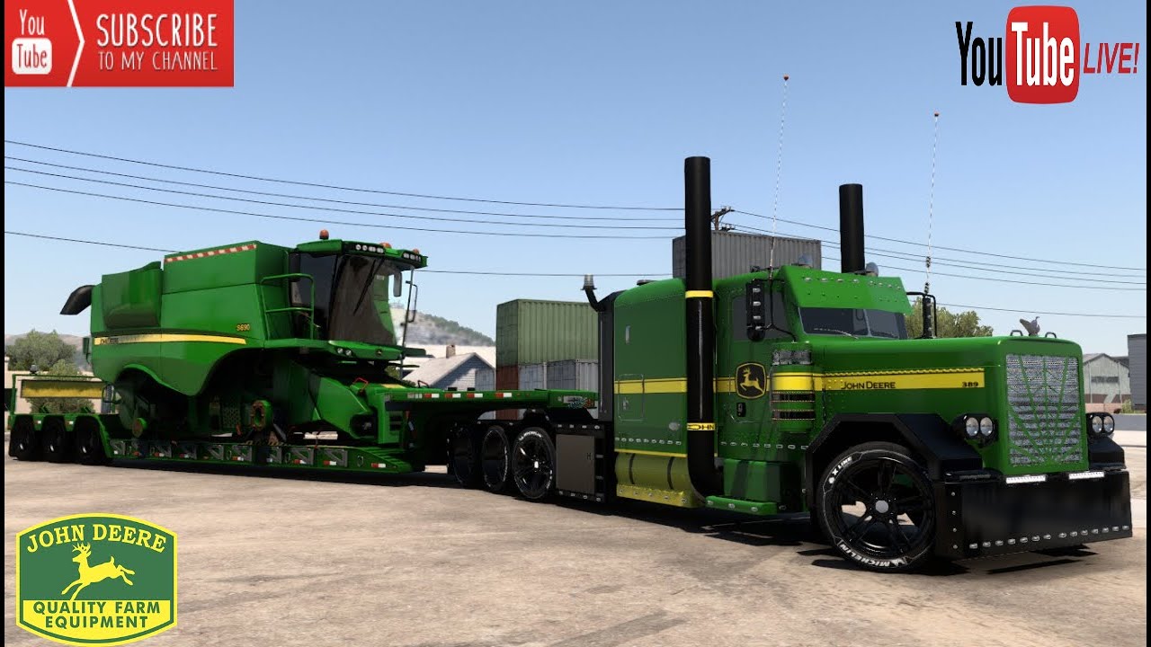 ATS LIVE: JOHN DEERE HAUL - YouTube