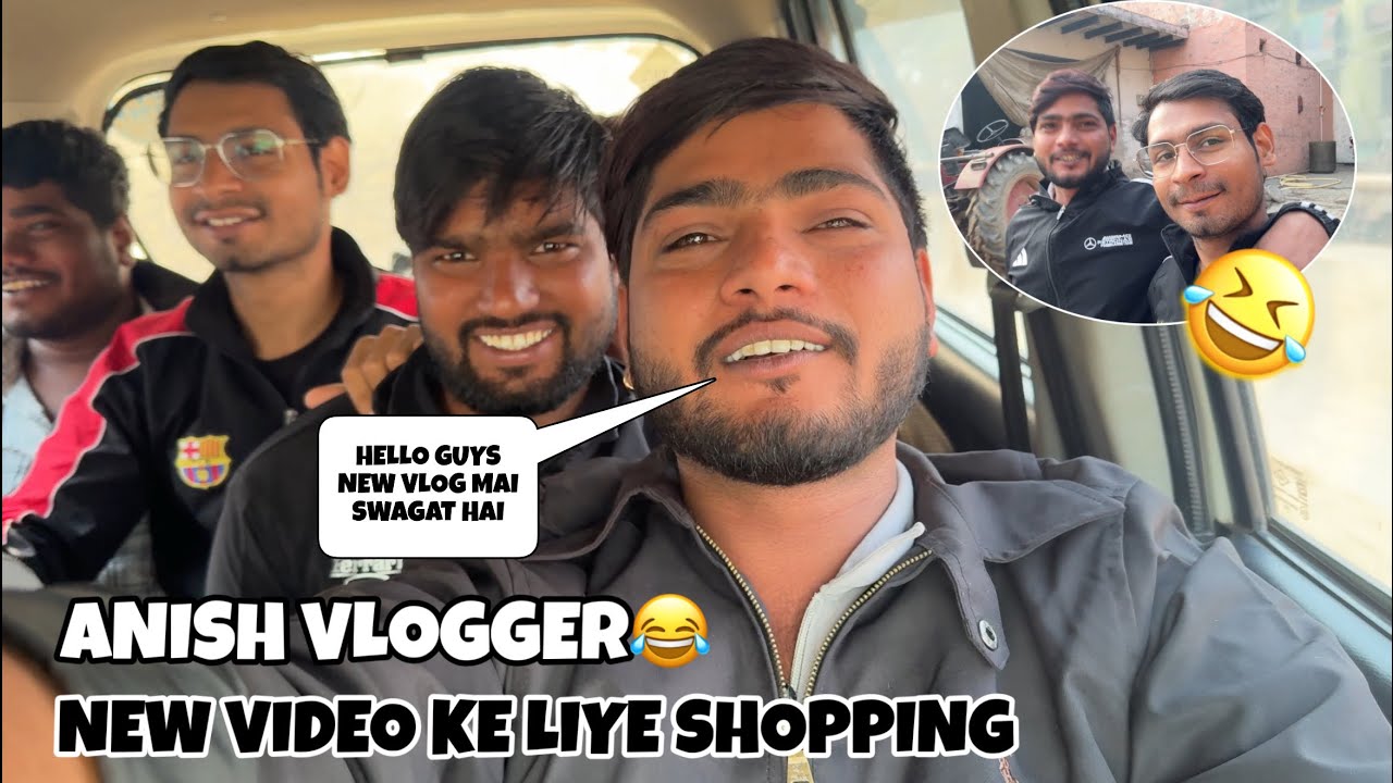 Anish Vlogger Hello Guys😂 New Video Ki Shopping | Abhishek | Deepak ...