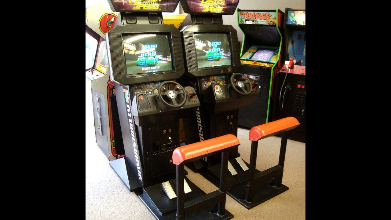 Sammy Faster Than Speed Arcade Cabinets - Twin Machines - Video ...