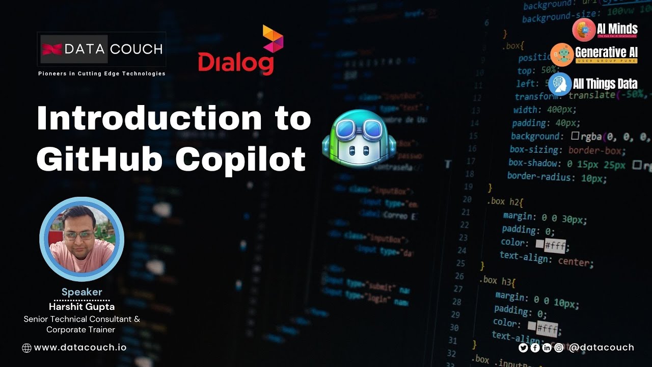Introduction to GitHub Copilot | AI | GitHib Copilot - YouTube