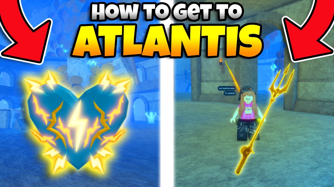 How To Get To Atlantis In Fisch - YouTube