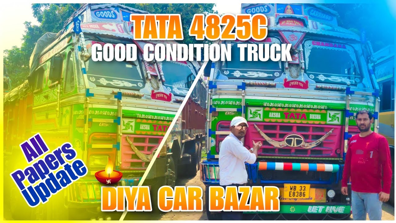 second hand tata 4825c 16wh / 16wh best truck / tata powerful truck ...