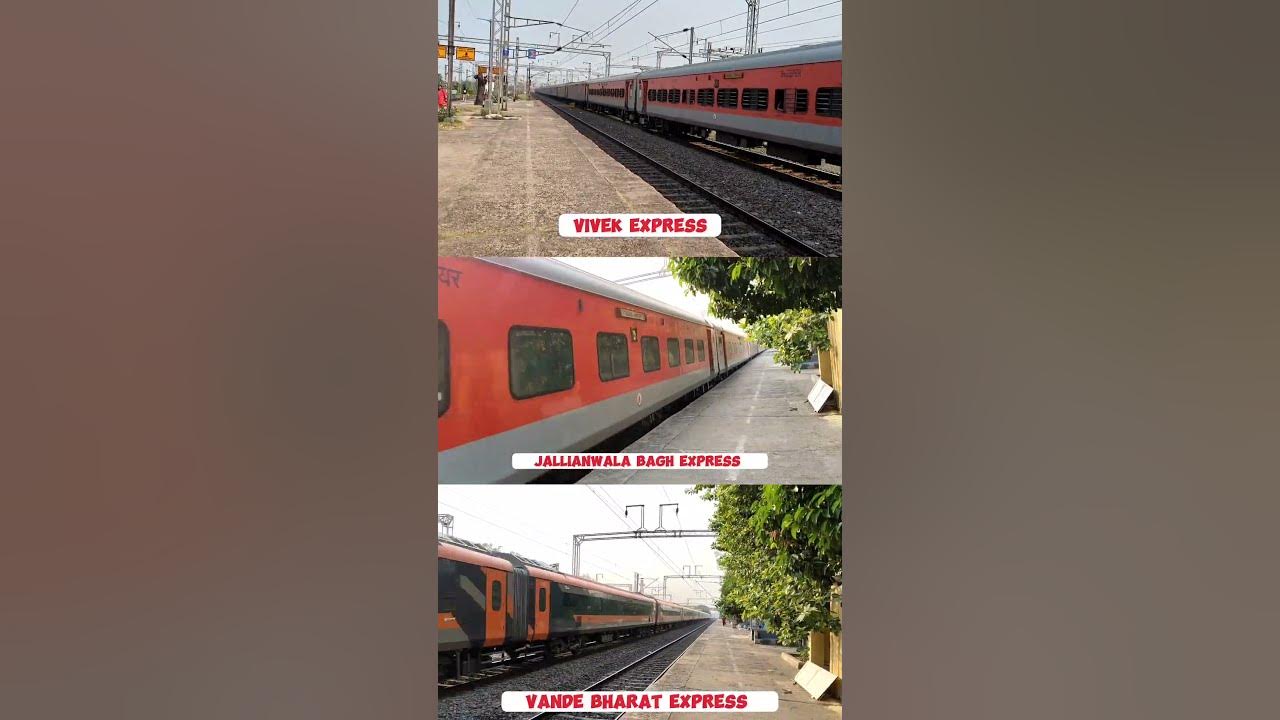 VIVEK EXPRESS| JALLIANWALA BAGH EXPRESS| VANDE BHARAT EXPRESS| INDIA LONGEST TRAIN| AMRITSAR ...