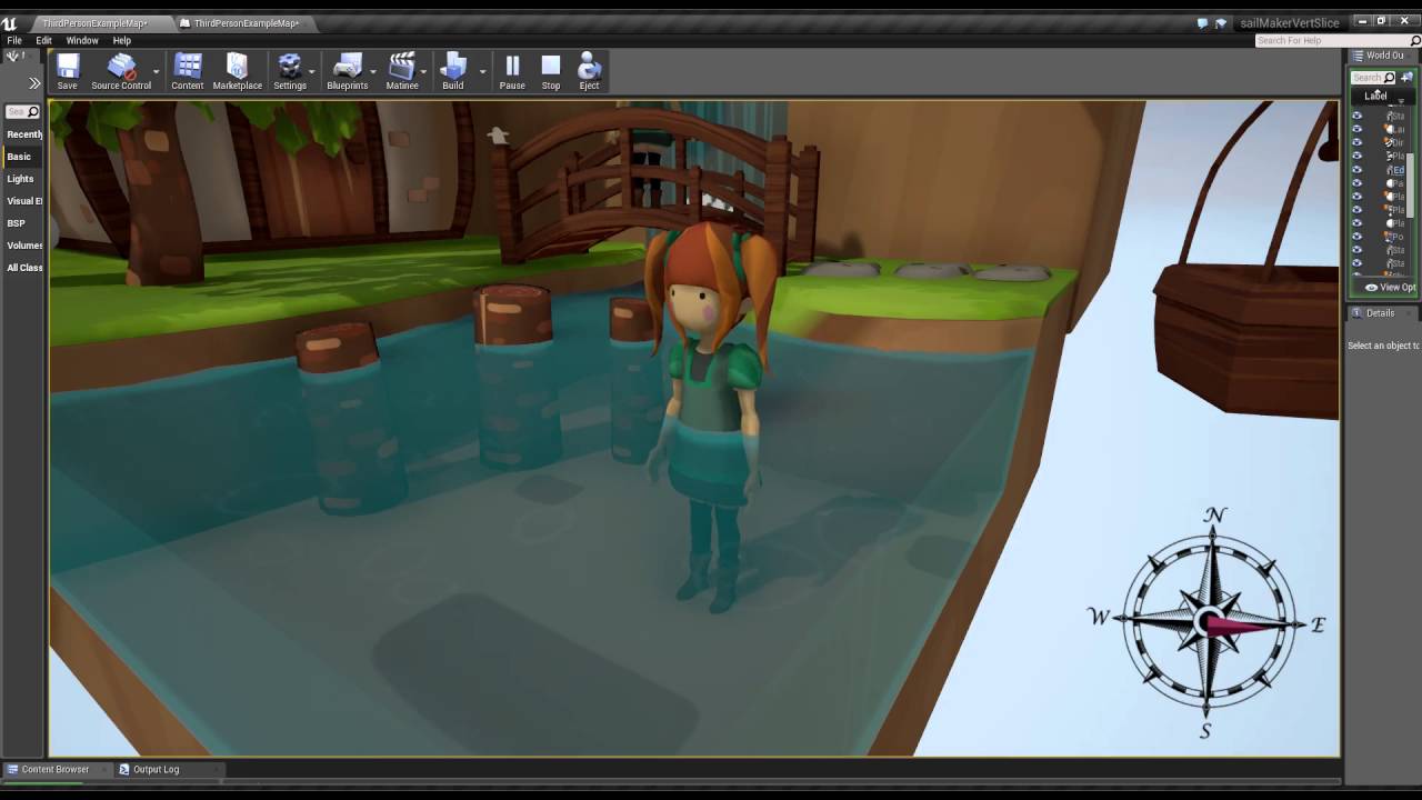 UE4 Stylized Water Material - YouTube