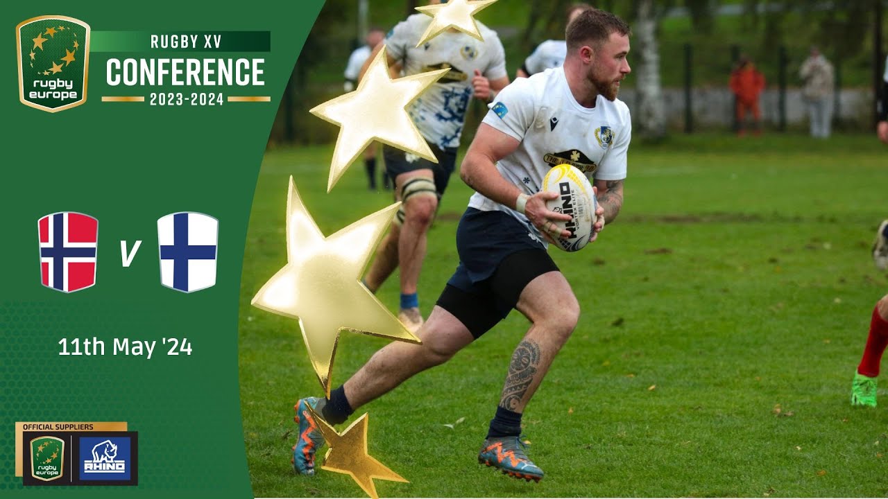 NORWAY v FINLAND - RUGBY EUROPE CONFERENCE 2023-2024 - YouTube