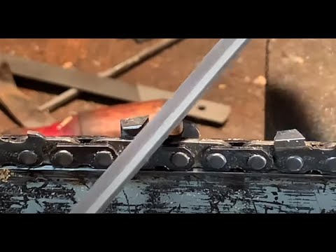 Square ground hand file - learn on the fly - YouTube