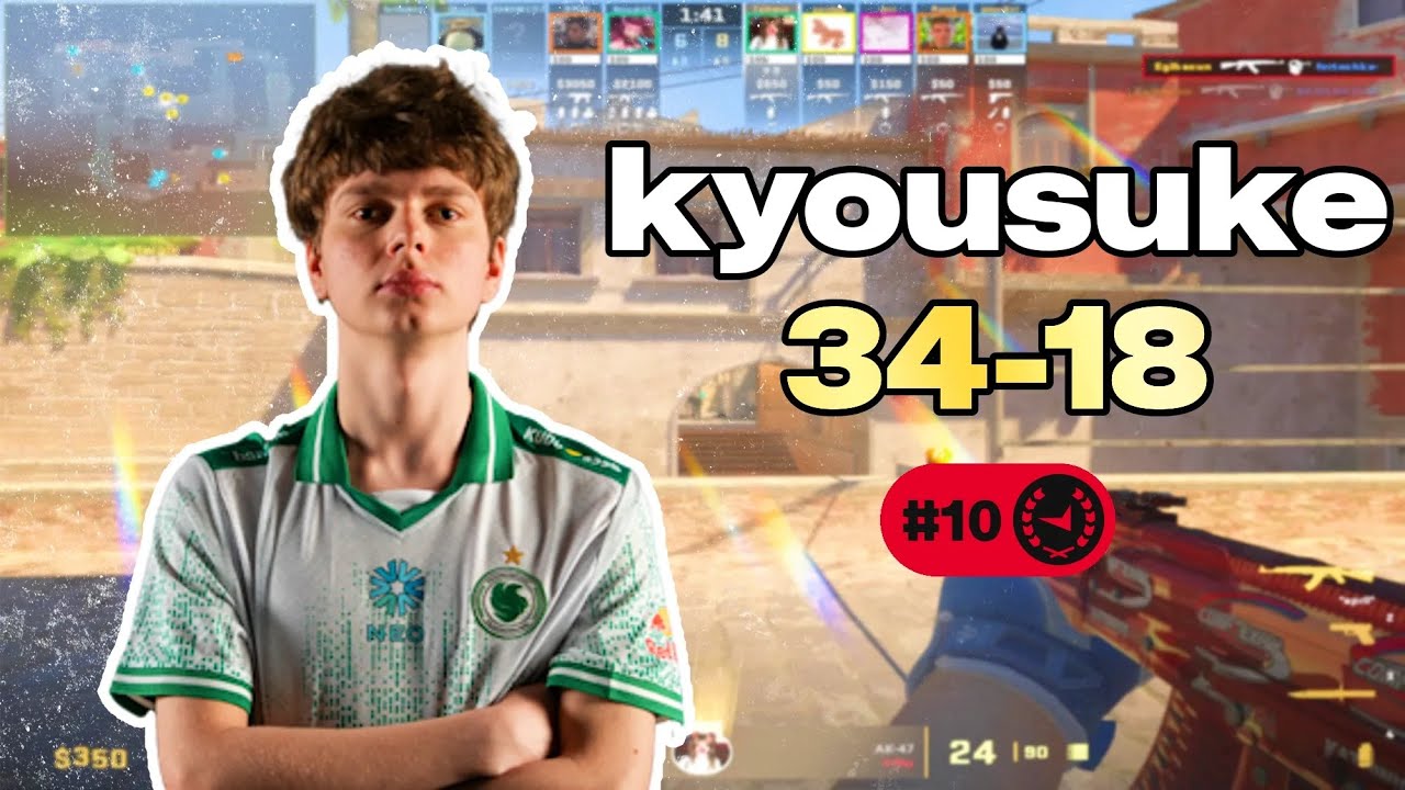 KYOUSUKE 34-18 EU FACEIT POV (Mirage) | 4751 ELO - YouTube