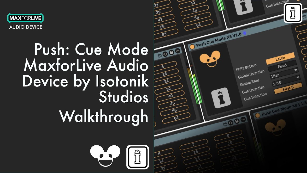 Hot Cue Performance for Push 3 - Push:Cue Mode MaxforLive Device ...