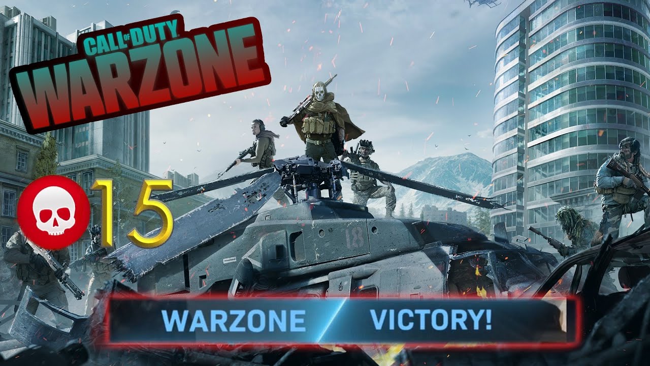 CRAZY 15 KILL WIN! (Modern Warfare Warzone) - YouTube