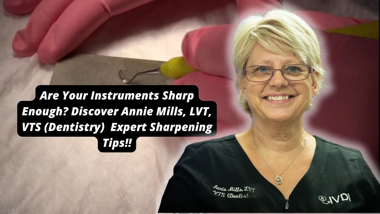 Master Instrument Sharpening with Annie Mills: Essential Tips for Vets! - YouTube