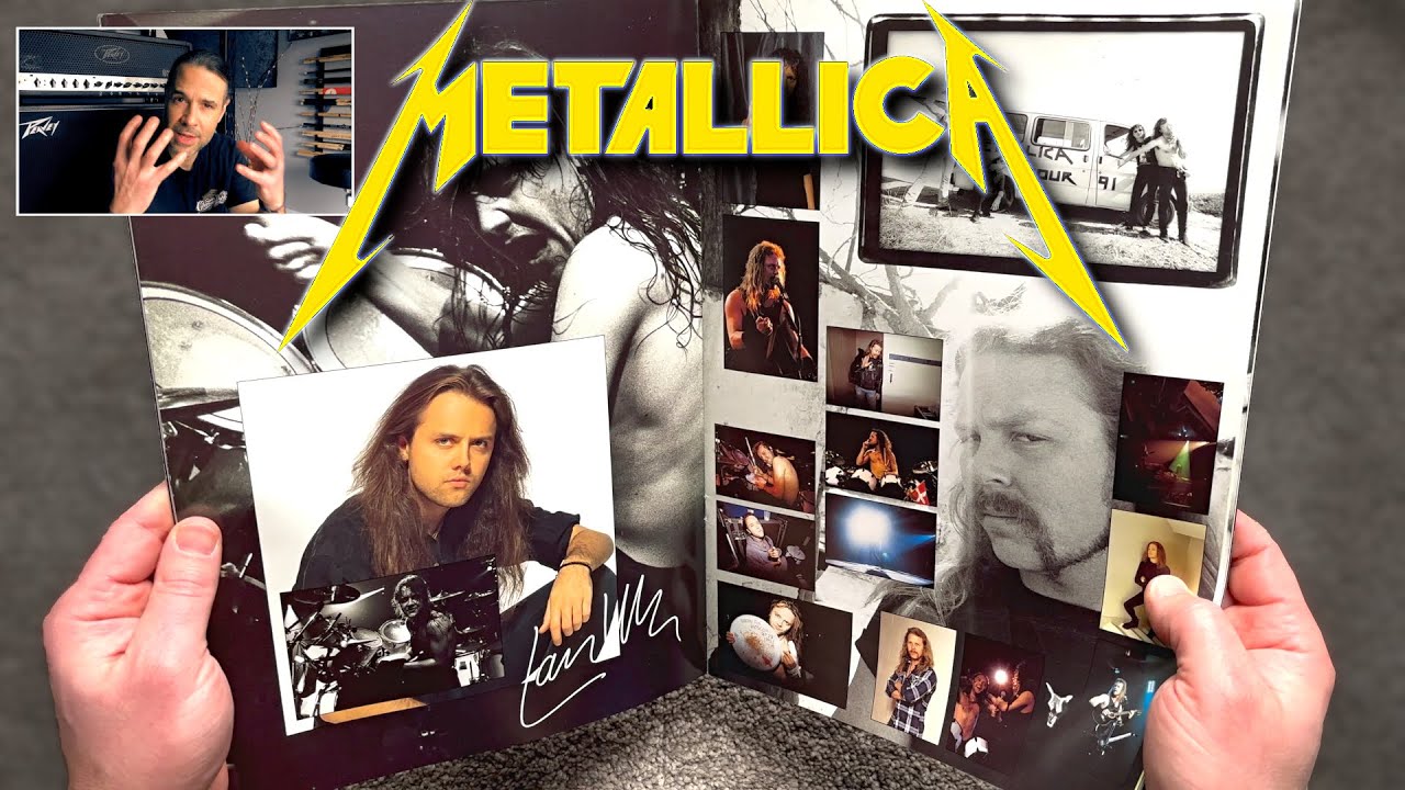 Vintage Metallica BLACK ALBUM Tour Book '91-'92 *RARE* - YouTube