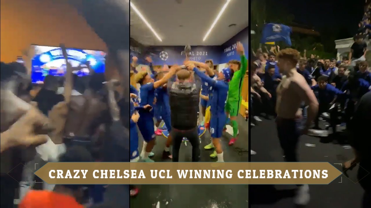 CRAZY CHELSEA CHAMPIONS LEAGUE WINNING CELEBRATIONS | Part 1 - YouTube