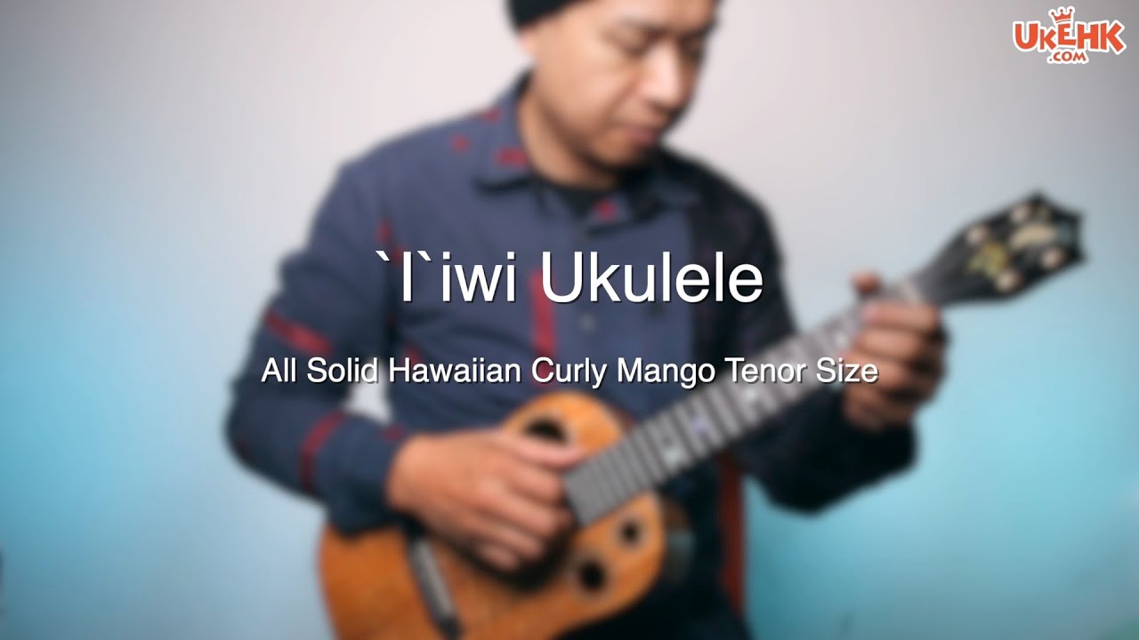 Special Three Sound Holes - `I`iwi Ukulele - YouTube