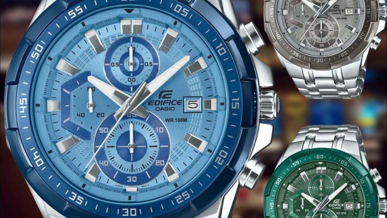 Unboxing the New Casio Edifice blue dial EFR-539DE-2A. This is one ...
