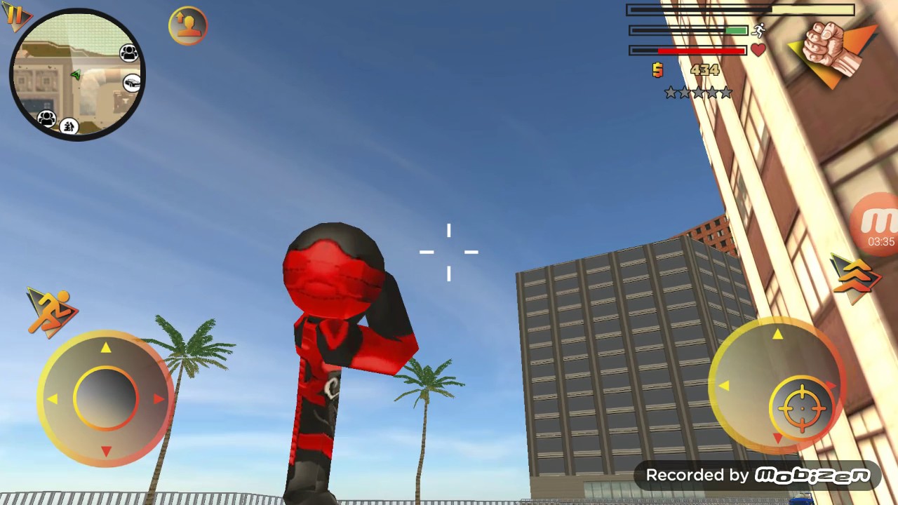 Playing stickman hope hero - YouTube