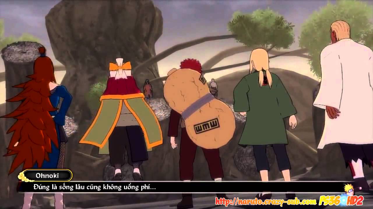[Crazy-sub] Ngũ Đại Kage vs Madara [Storm 3-Vietsub] - YouTube
