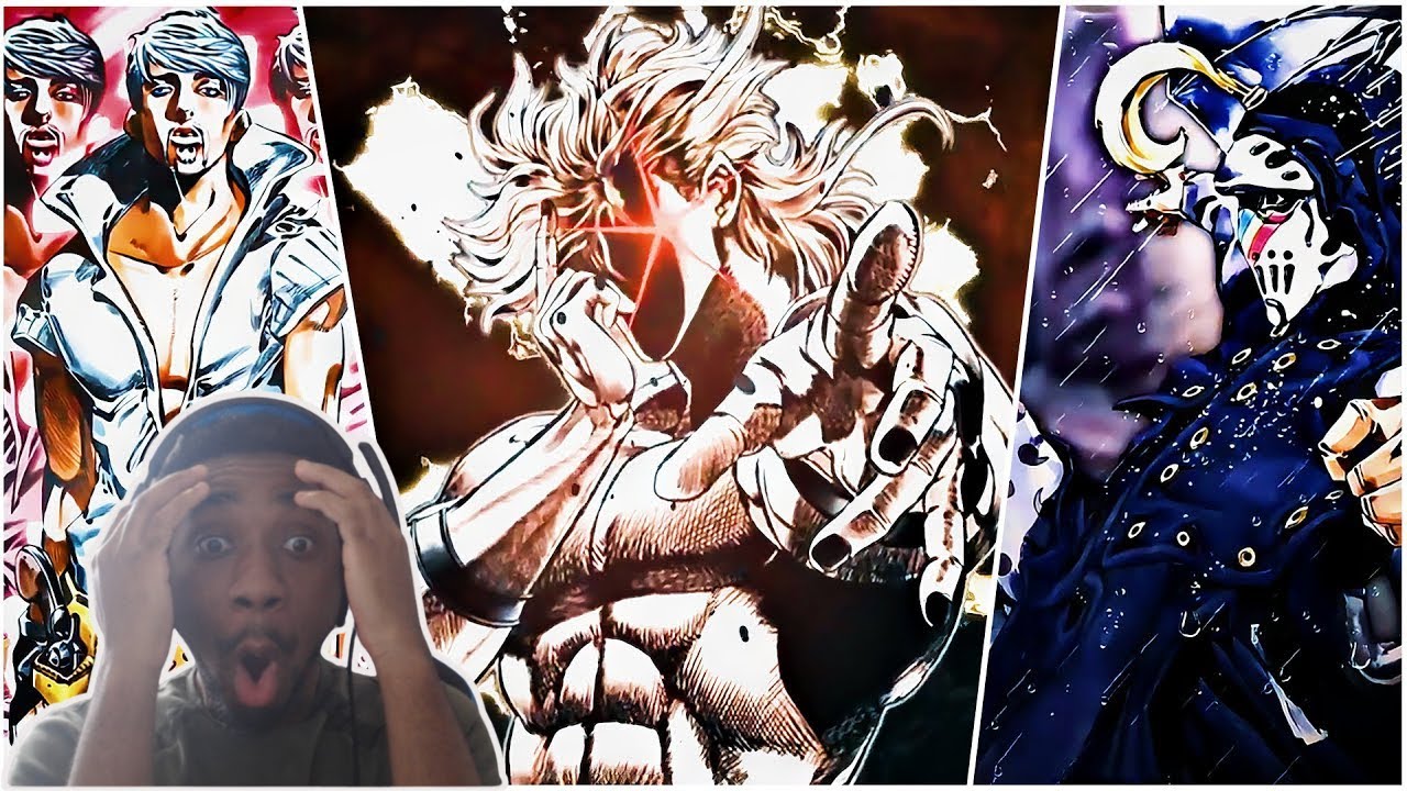 JoJo Anime & Manga Edits Compilation #1 II Anime Edits REACTION ...