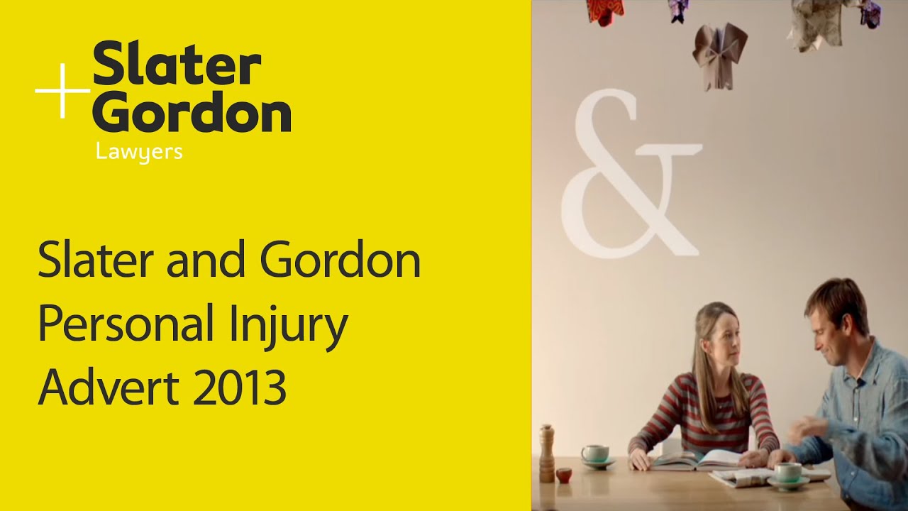Slater and Gordon Personal Injury Solicitors - YouTube