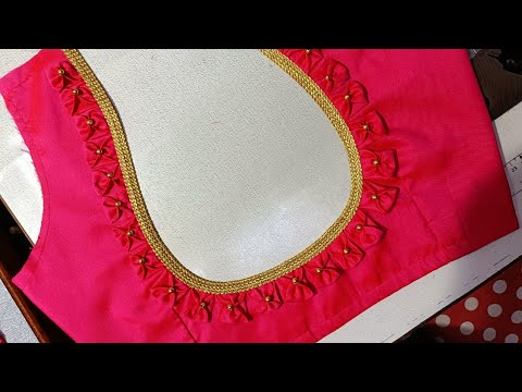 Moti work blouse design.#jayafashion #designerblouse - YouTube