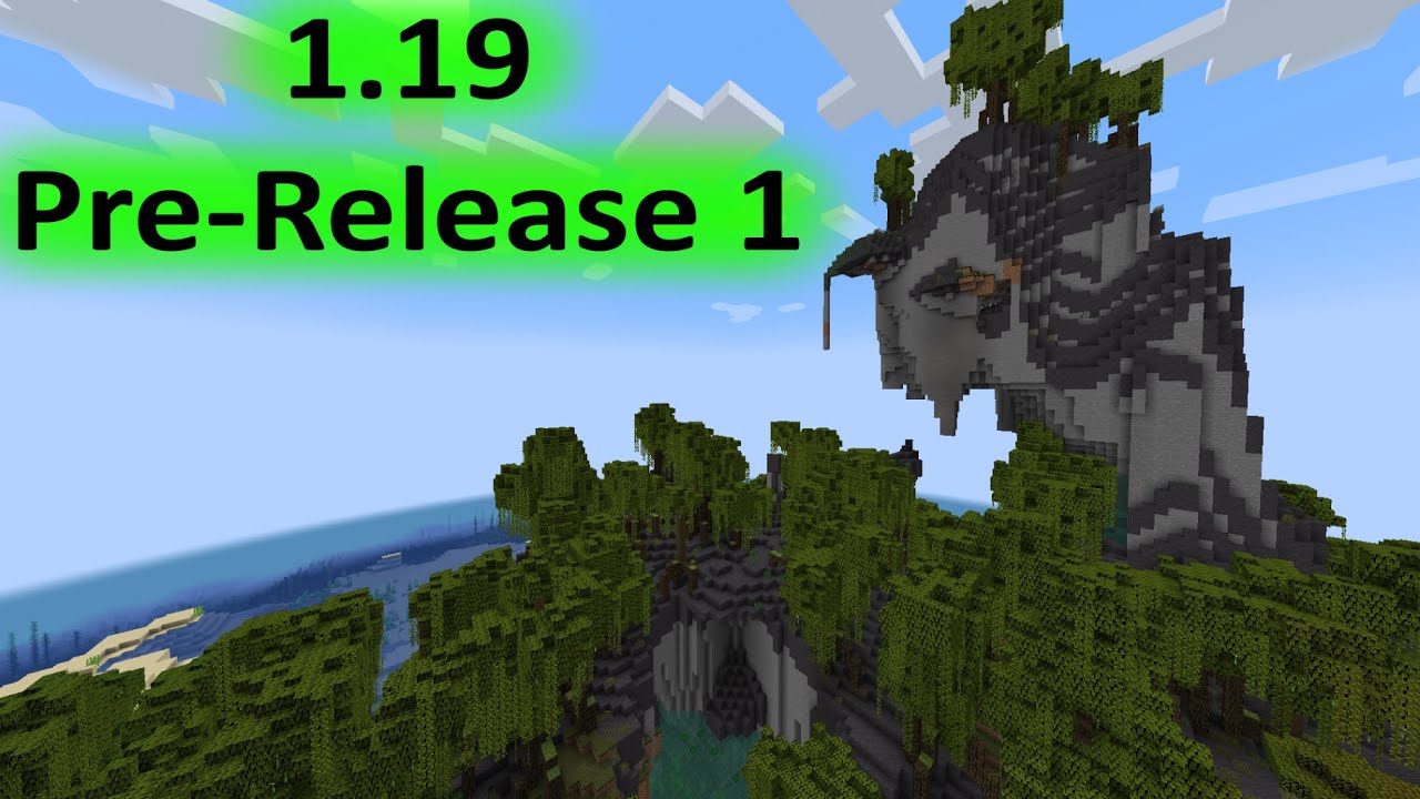 Minecraft 1.19 Pre-Release 1 - YouTube