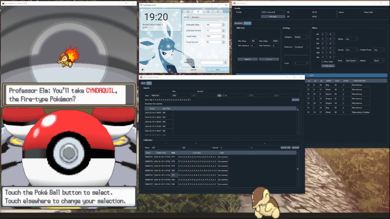 Quick Lil Shiny HGSS Starter - YouTube