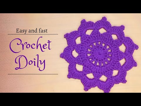 crochet doily | crochet doily tutorial | crochet doily patterns ...