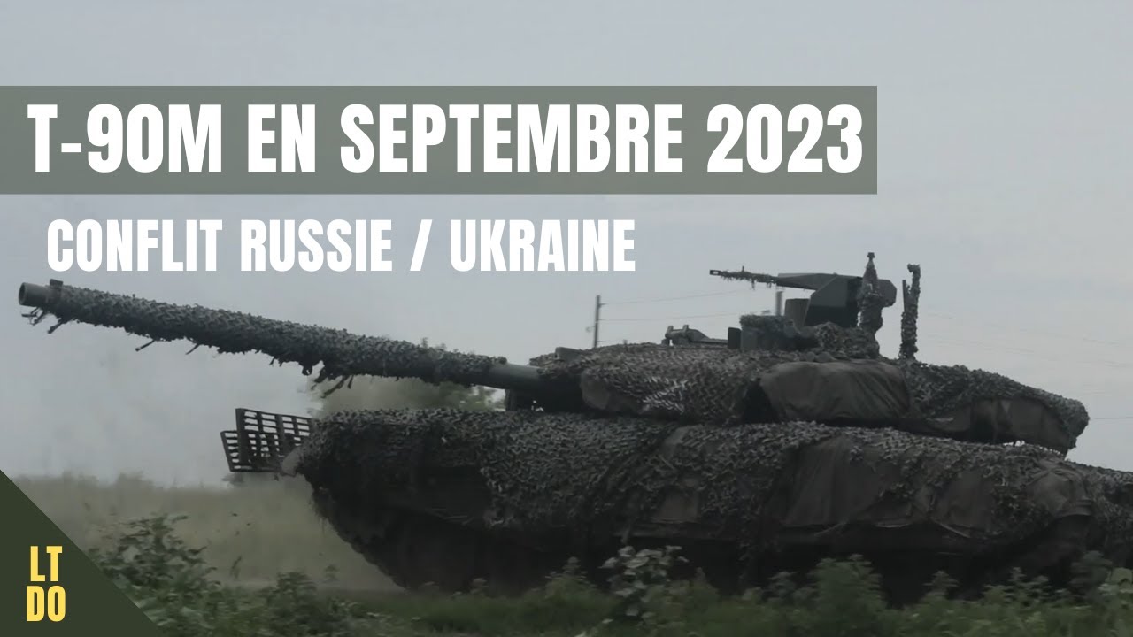 Char de combat T-90M et obus programmable Telnik - YouTube