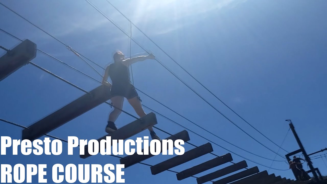 Presto Productions Rope Course - YouTube