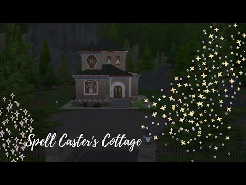 sims 4 spell caster cottage - YouTube