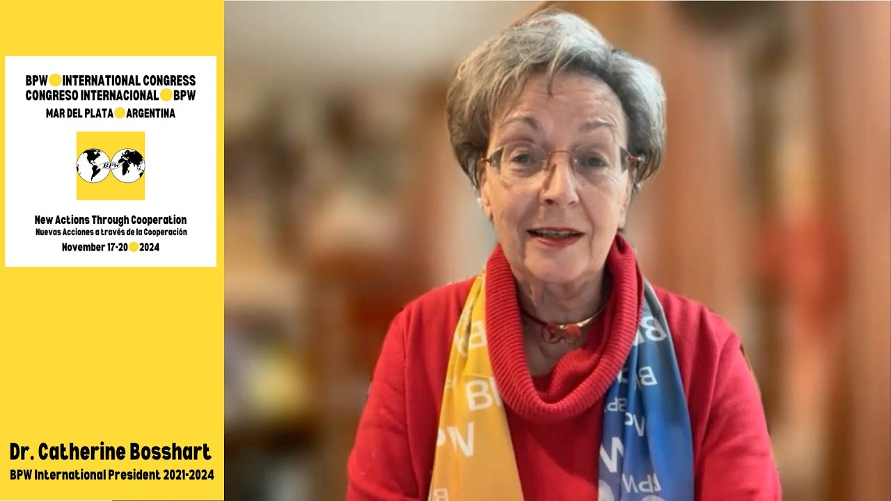 Dr Catherine Bosshart Welcome to Mar del Plata Congress! - YouTube