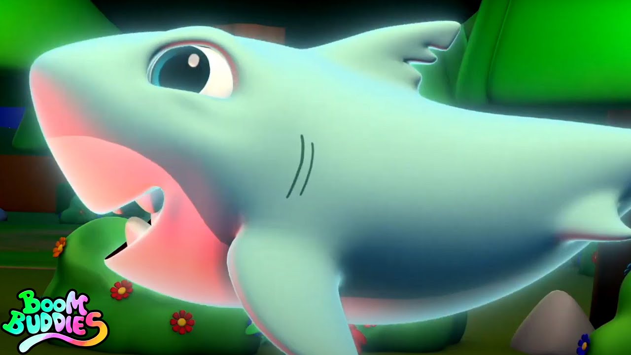 Scary Flying Shark - Sing Along | Halloween Baby Shark | Scary Rhymes ...
