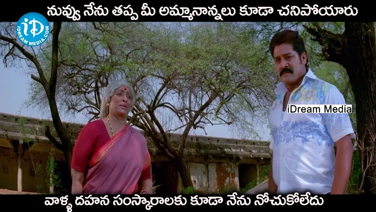 మీ అమ్మ నాన్న దహన సంస్కారాలకు కూడా నేను నోచుకోలేదు | HANUMANTHU movie ...