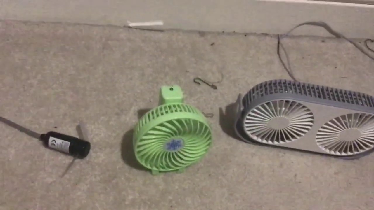 These are 3 usb fans - YouTube