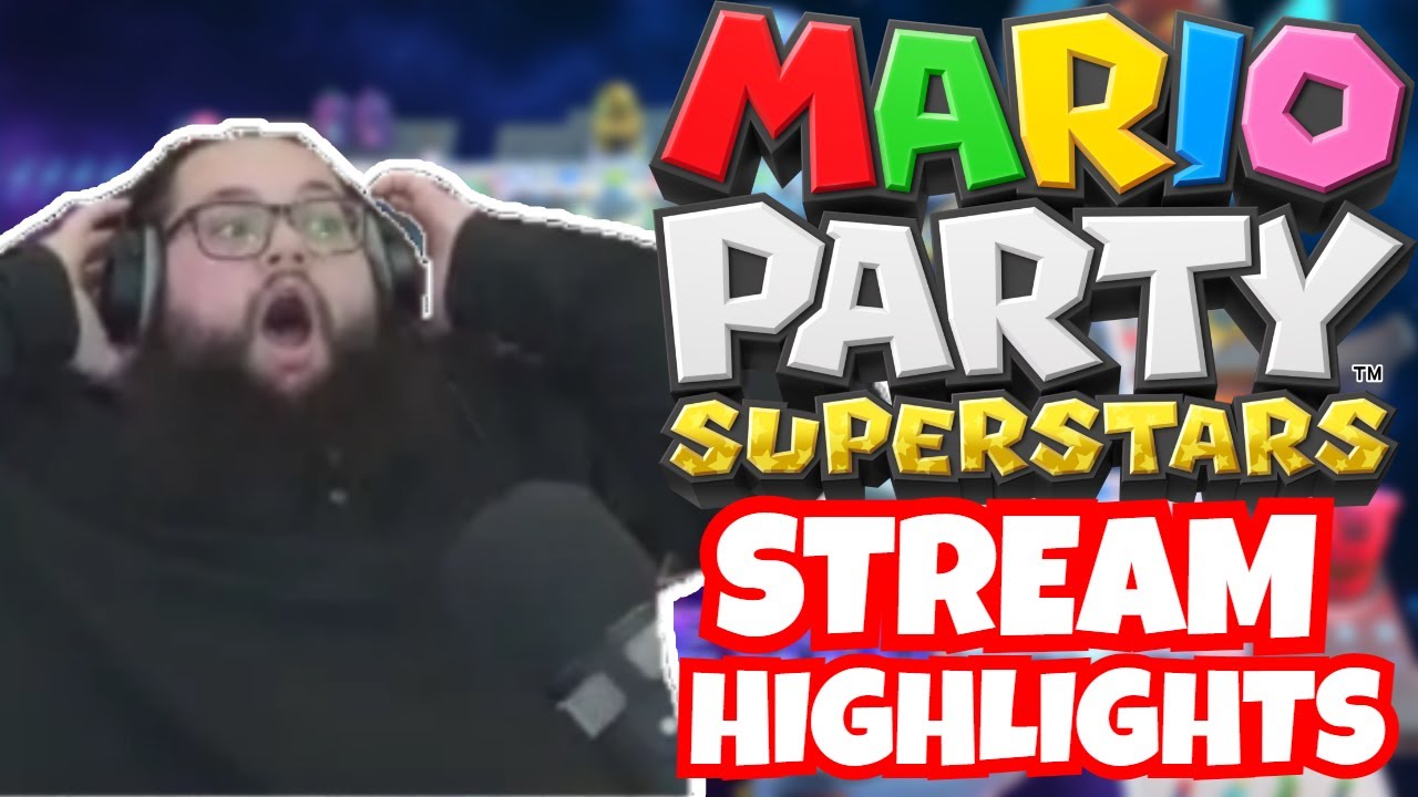 BONUS STARS ARE B.S. • Mario Party Superstars Livestream Highlights ...