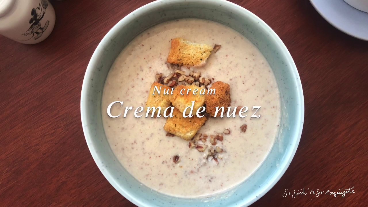 ¡Deliciosa crema de nuez! / Delicious nut cream! 😋🍽💕 - YouTube