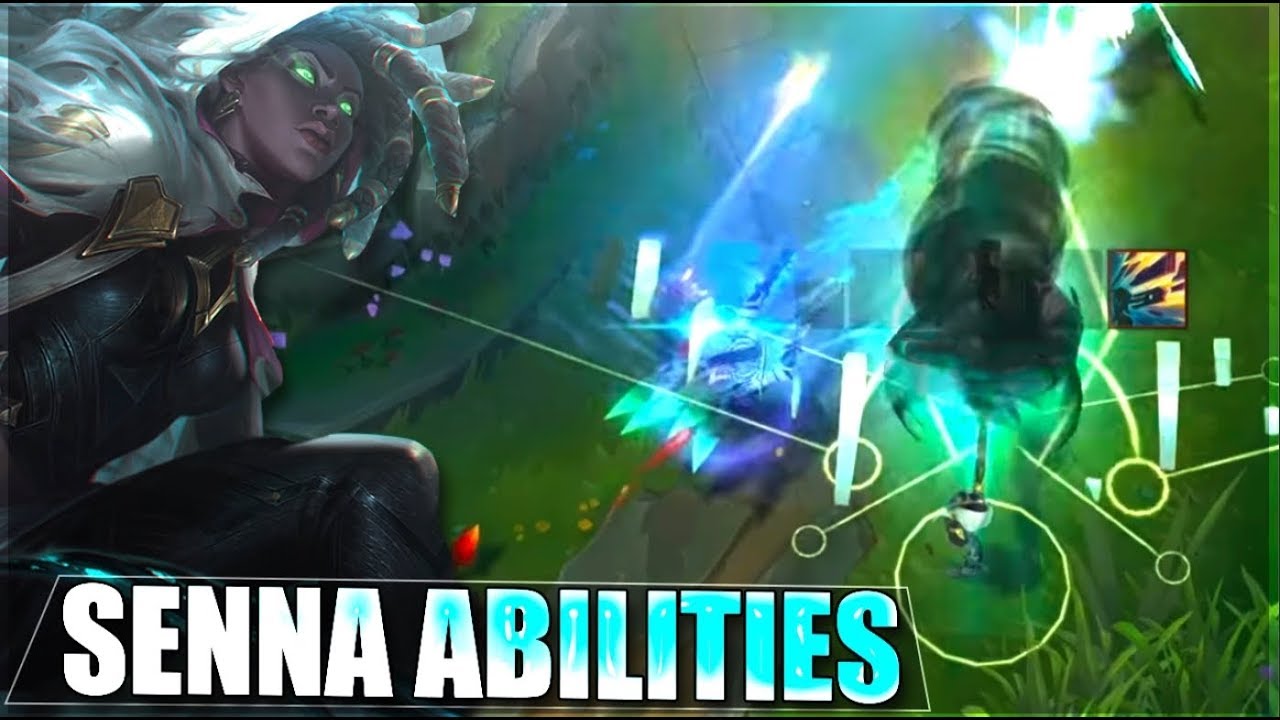 SENNA ABILITIES Gameplay Reveal - League of Legends New Champion - YouTube